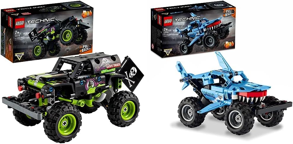 LEGO 42118 Technic Monster Jam Grave Digger, Voiture Télécommandée Tout ...