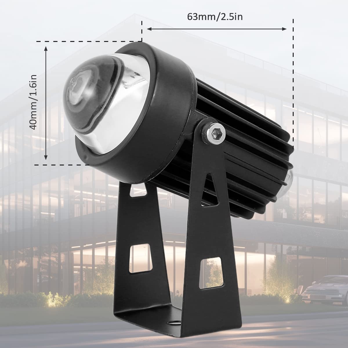 Snapklik.com : 5W LED Spotlights IP65 Waterproof Narrow Beam Floodlight ...