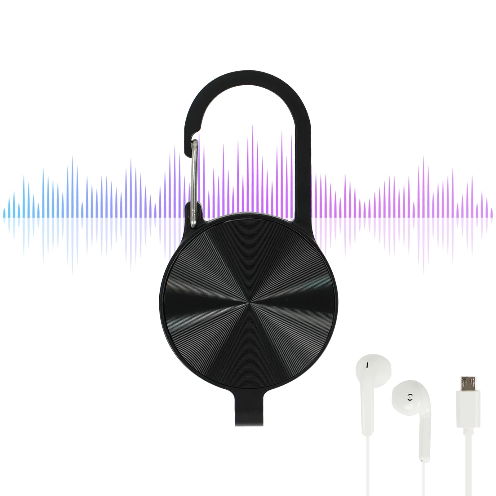 Amazon.com: Voice Recorder,64GB Tccomi Mini Voice Activated Recorder,60 ...