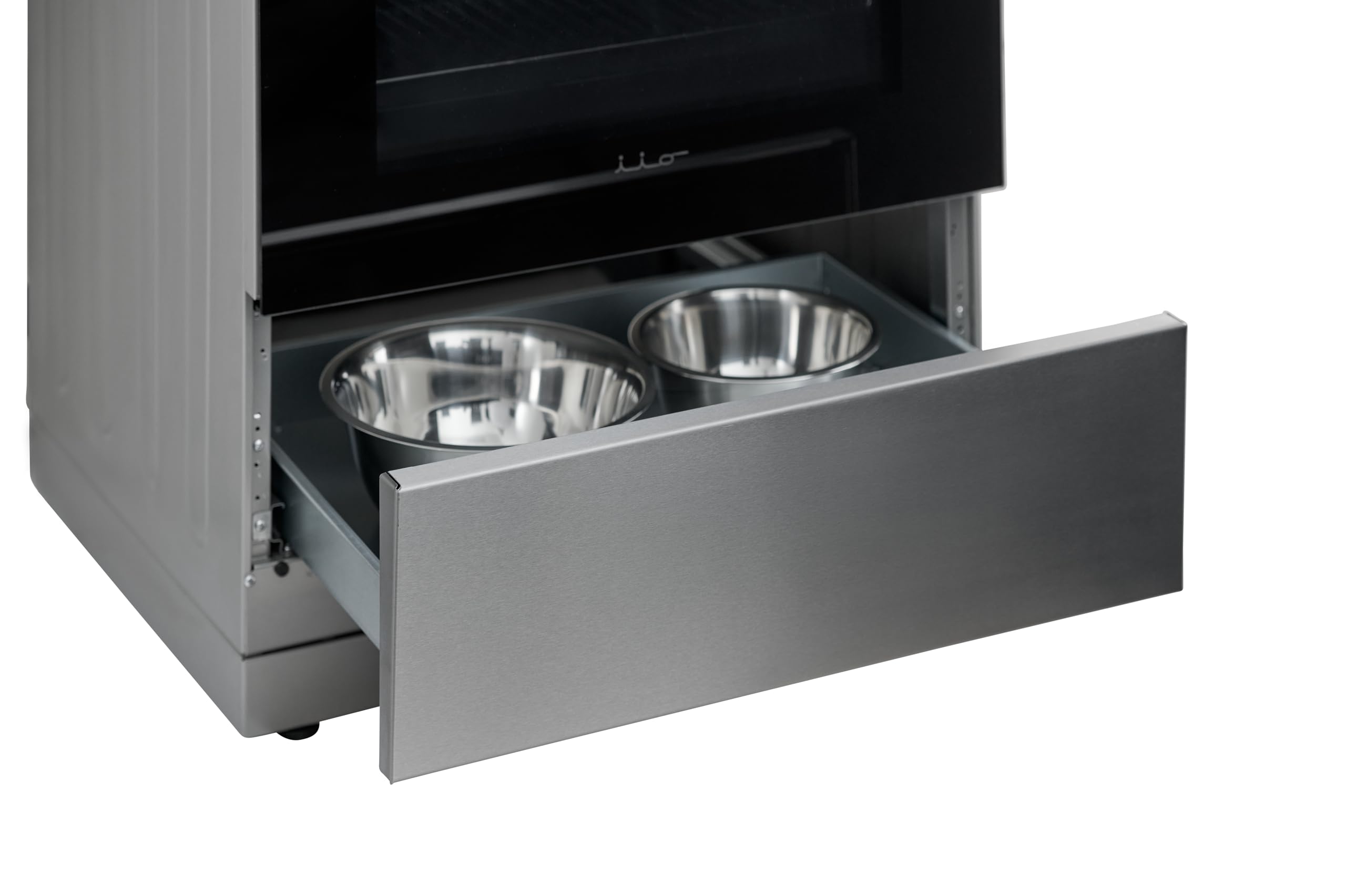 iio 24 inch Electric Stove iER-244SS, Oven Range with Triple Lined Door ...