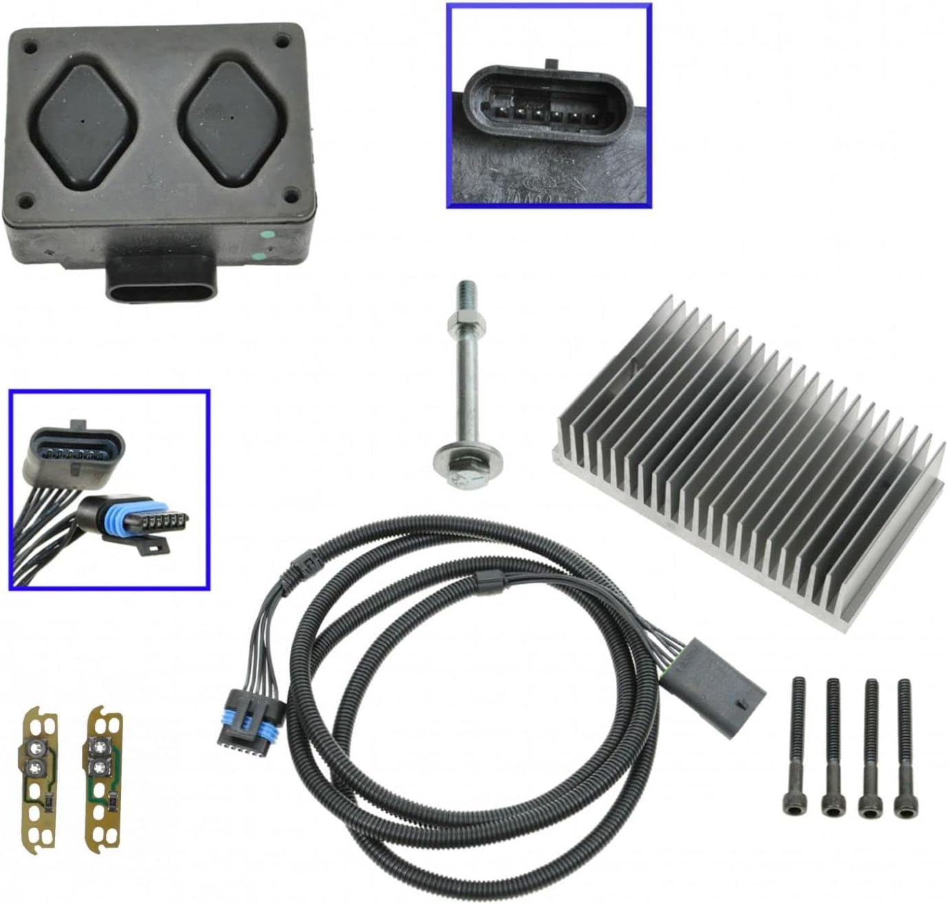 Amazon.com: Fuel Pump Driver Module PMD and Relocation Kit Set for ...