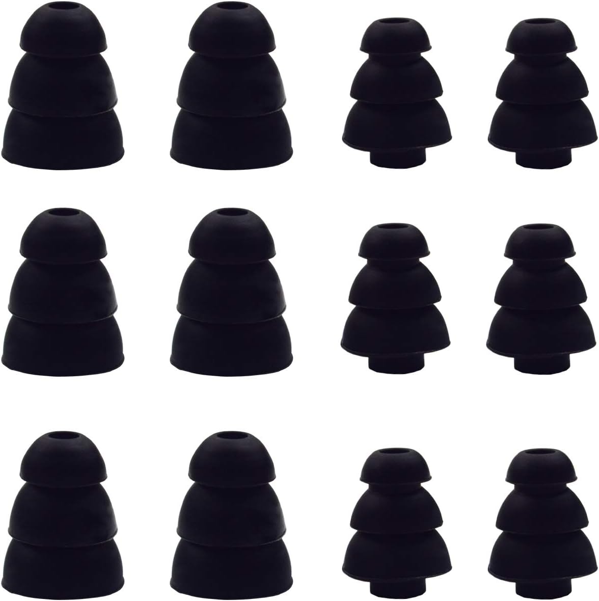 Amazon.com: Motanar Triple Flange Replacement Eartips, Soft Noise ...