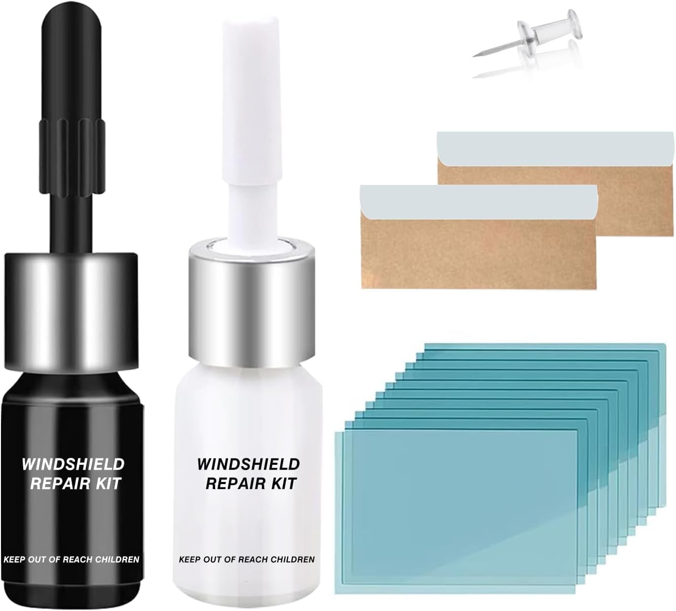 Amazon.com: Windshield Repair Kit For Chips And Cracks – Windshield ...