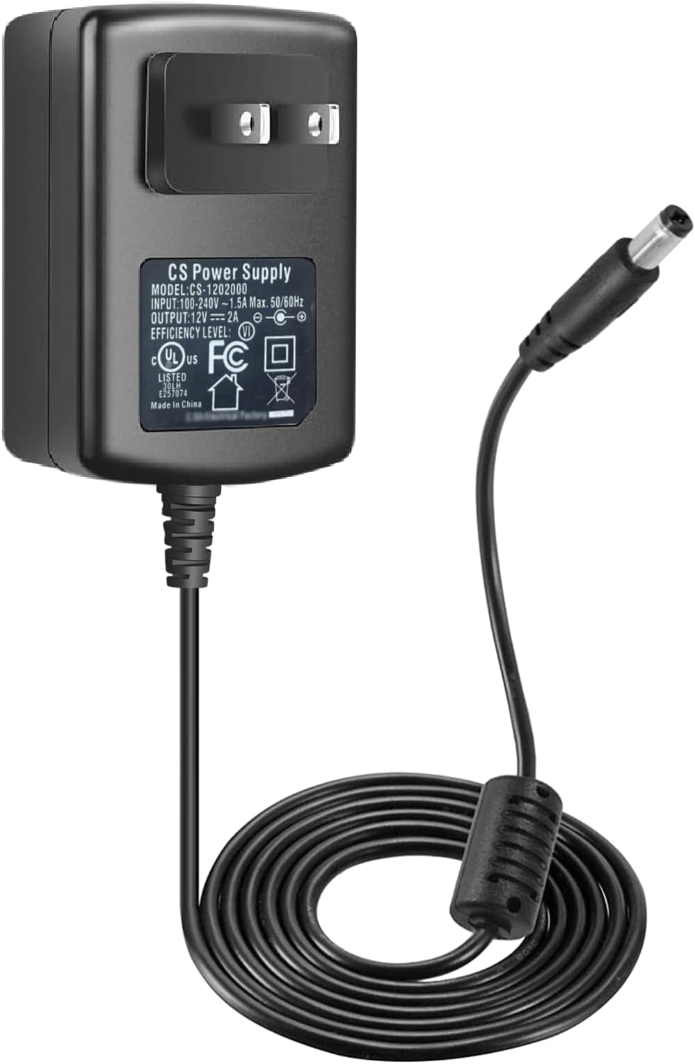 Amazon.com : Tonton AC 100-240V to DC 12V 2A Power Supply Adapter, 5 ...