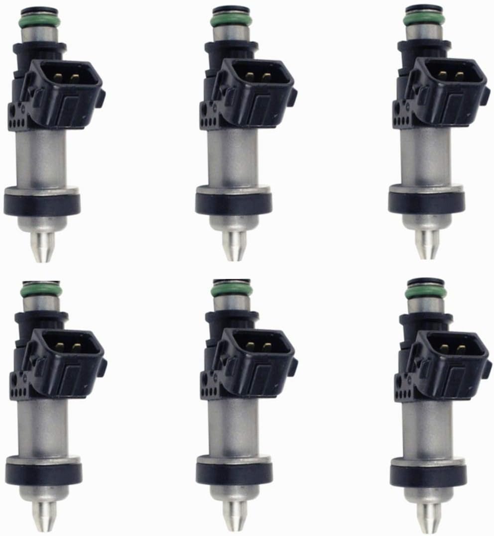 Amazon.com: SET (6) OE Fuel Injectors 06164-P8E-A00 Fits 2002 For Honda ...