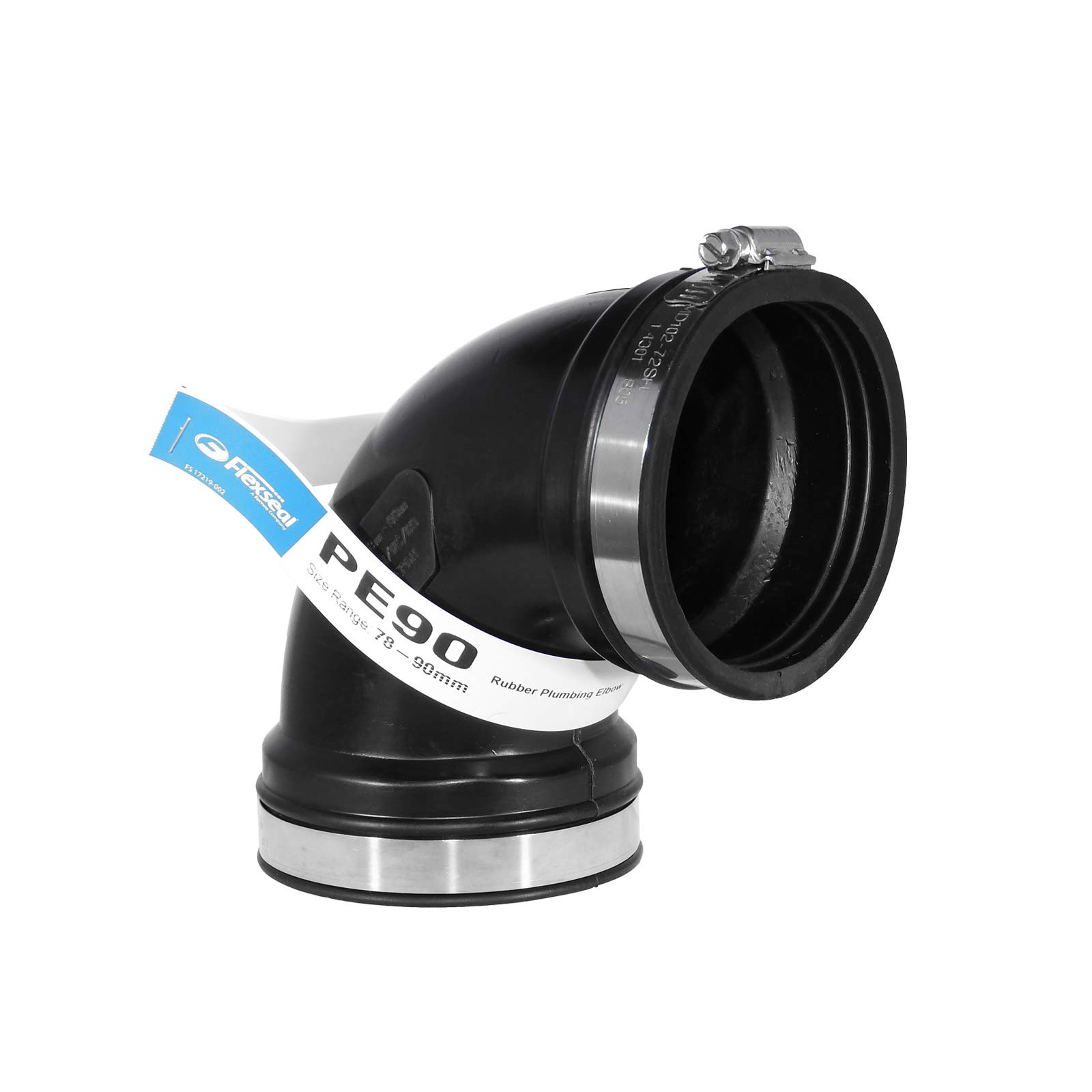 Buy Fernco PE90 Elbow - 78-90mm EPDM Flexible Rubber Boot Plumbing ...