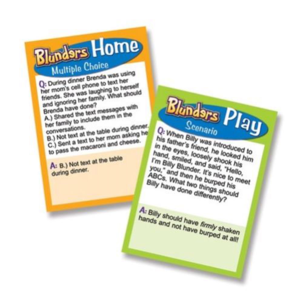 Snapklik.com : Blunders Game Learn Manners Social Skills Speech Therapy ...