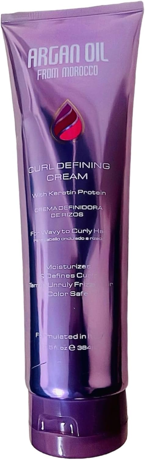 Amazon.com: Argan Oil from Morocco Curl Defining Cream with Keratin ...