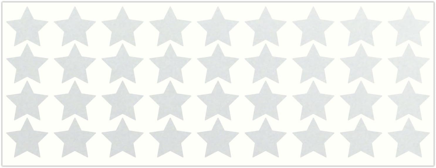 Amazon.com : MECCANIXITY 500 Count Star Stickers 1-1/2" DIY Adhesive ...