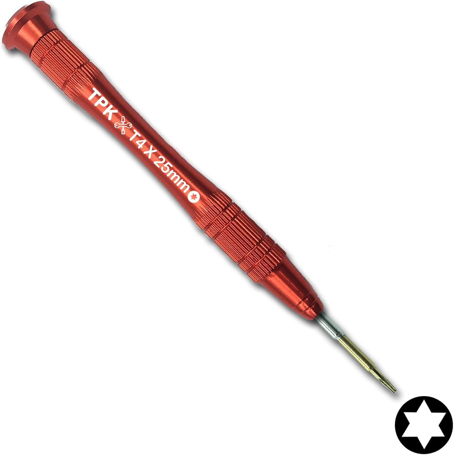 TPEKKA T4 Torx 6-pointed Precision Screwdriver,S2 Steel Head,Magnetic ...