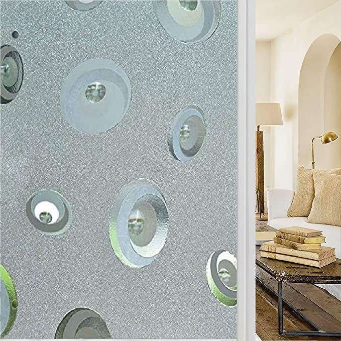 Buy DECOBELL (48X144 Inch) Bubble Sparkle DIY Self-Adhesive One Way ...