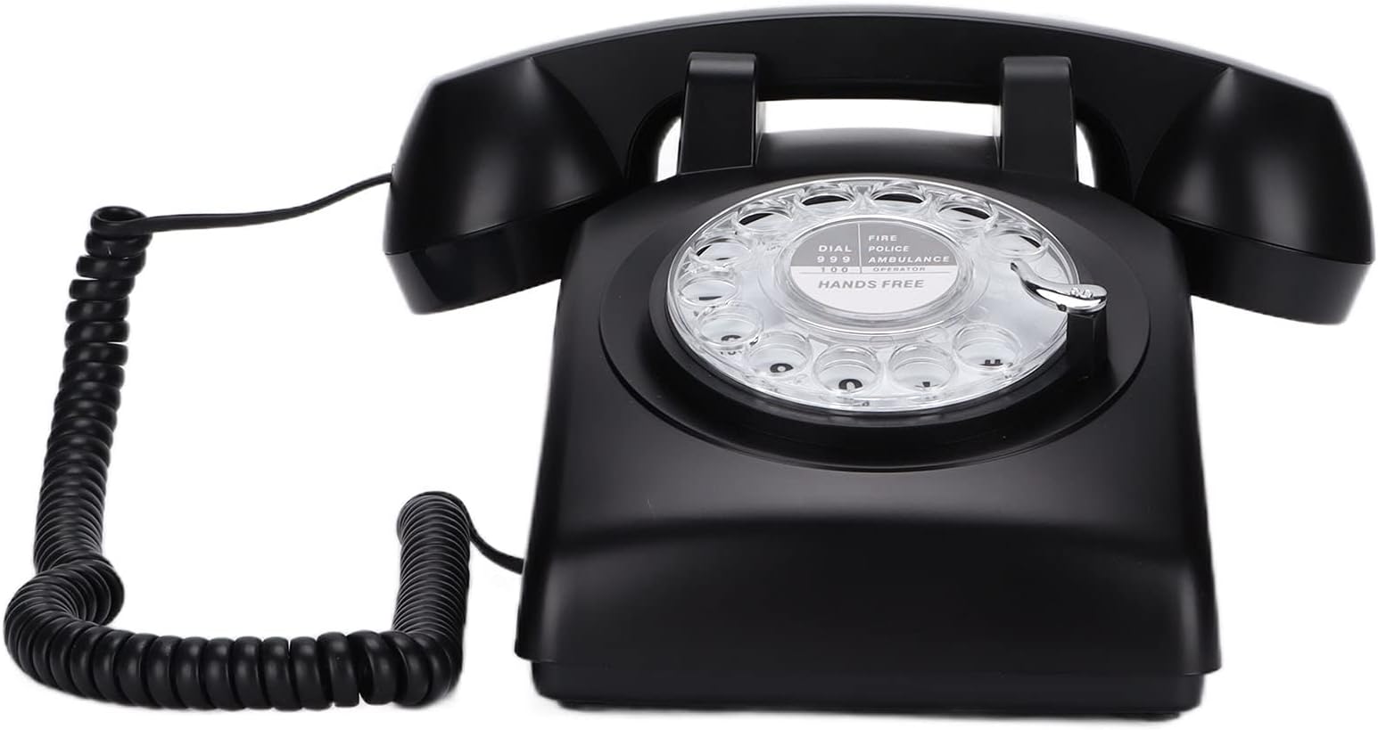 Yoidesu Teléfono Rotatorio Retro, Teléfono de Casa Vintage Antiguo ...