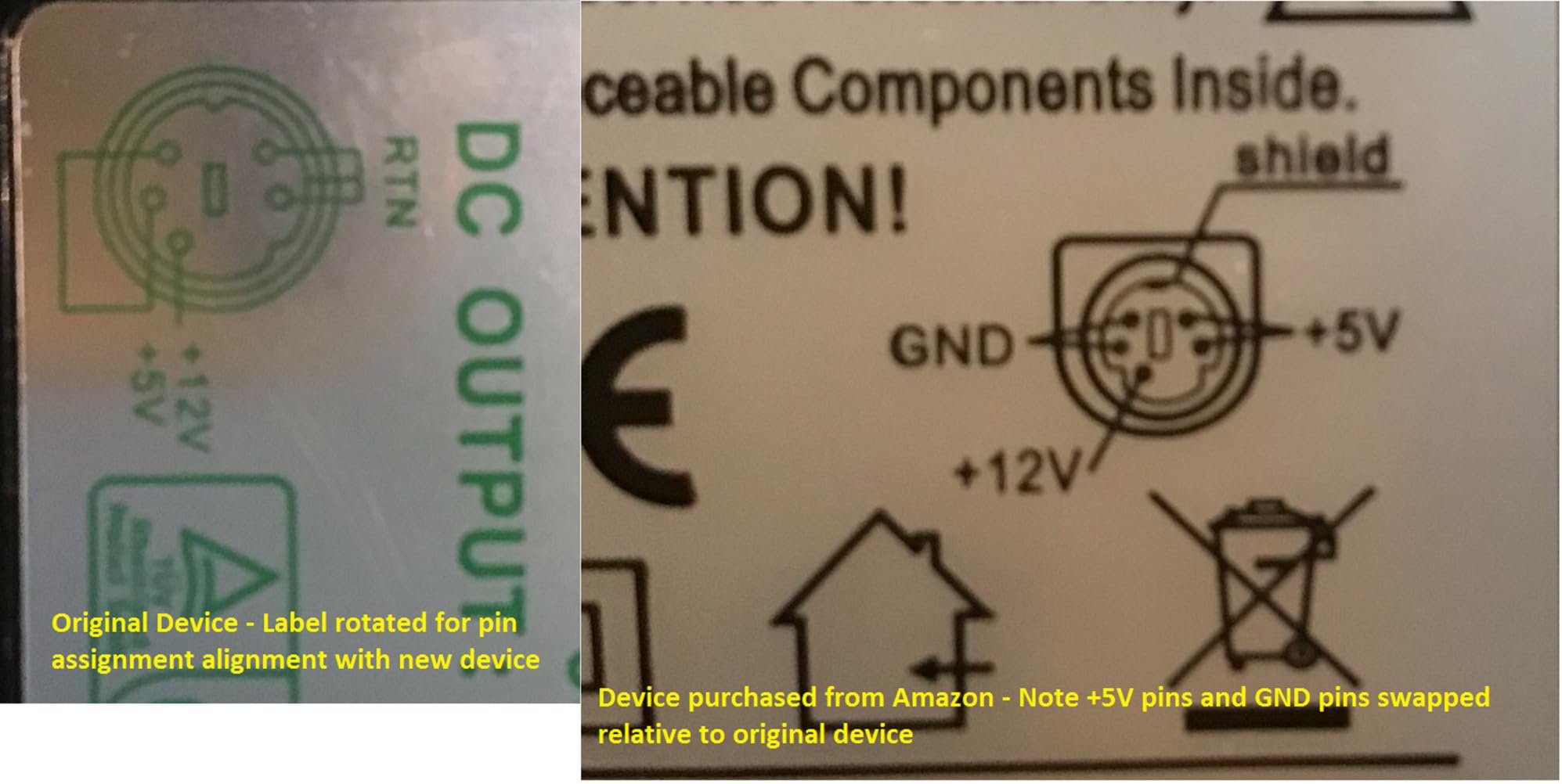 Amazon.com: PK Power N AC DC Adapter compatible with Vantec NexStar LX ...