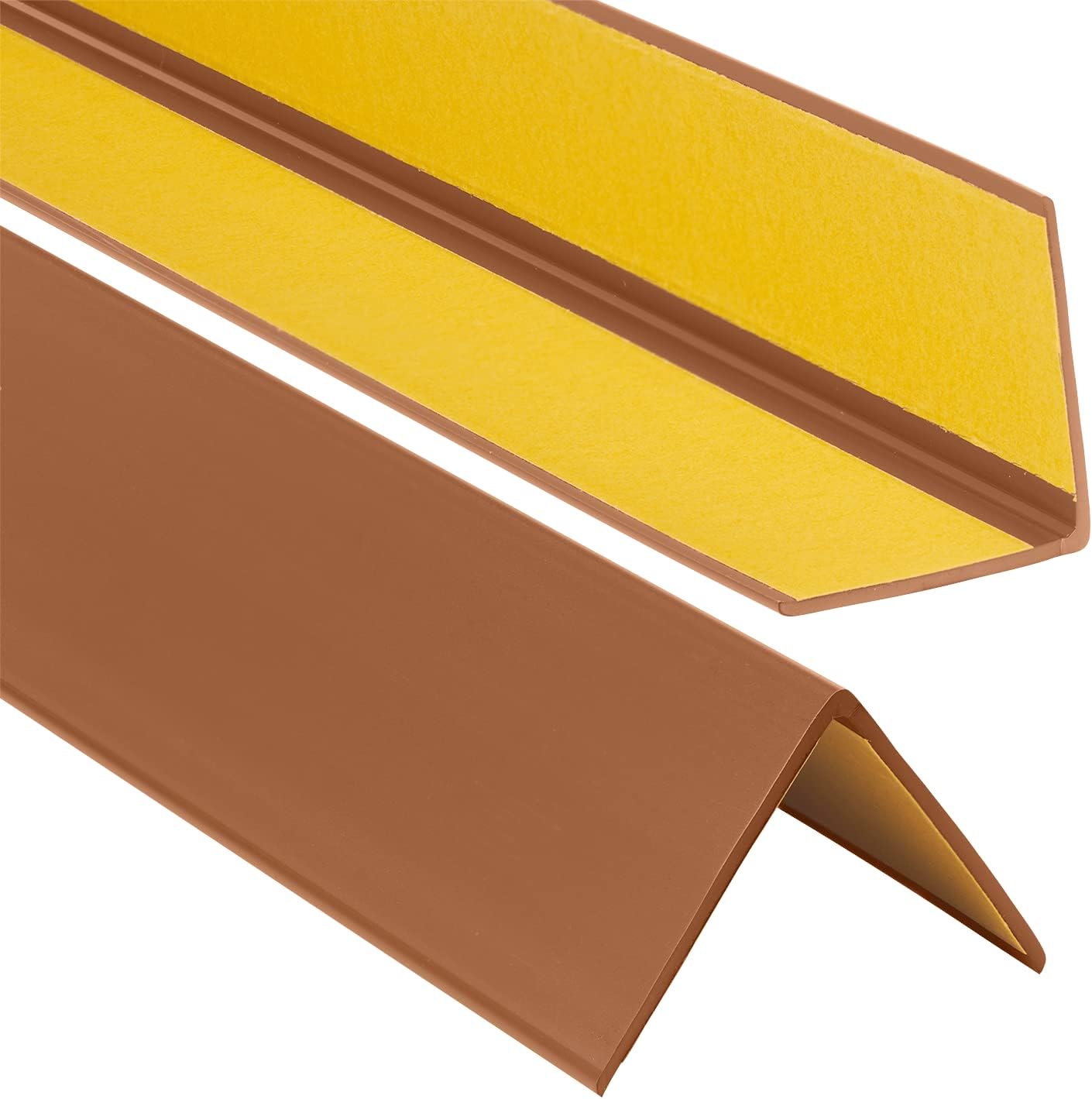 ProfiPVC PVC Corner Bar 50 x 50 mm 80 cm – Protective Corner Strip Self ...