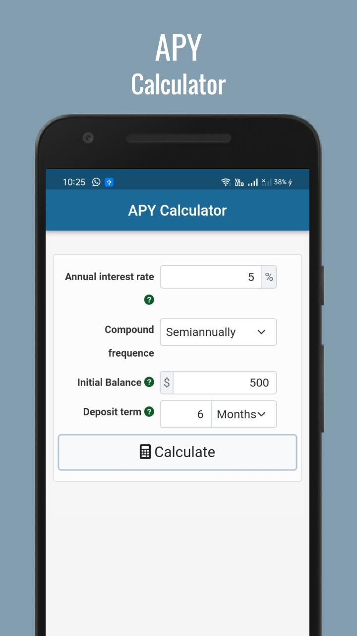 APY Calculator:Amazon.in:Appstore for Android