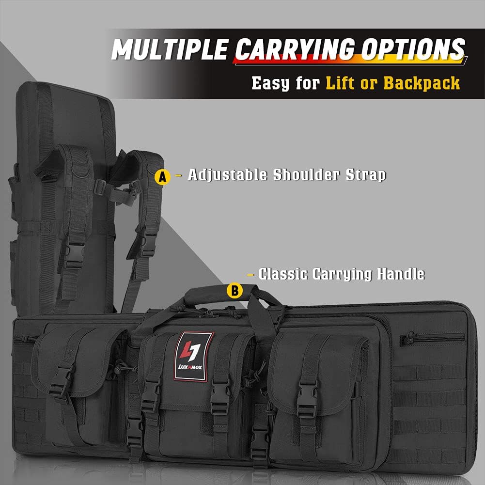 Double Long Soft Rifle Case, American Classic Outdoor Tactical Carbine ...