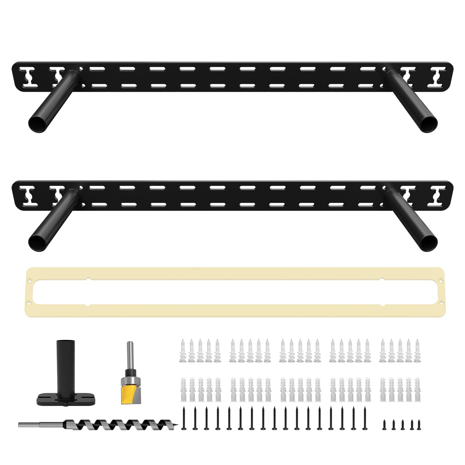 Amazon.com: 2pcs Floating Shelf Hardware Heavy Duty Hidden Shelf ...