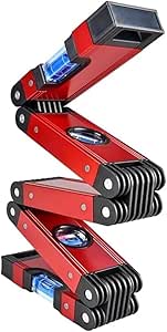 Amazon.co.jp: Foldable Levels Horizontal Compact Folding Level Ruler ...