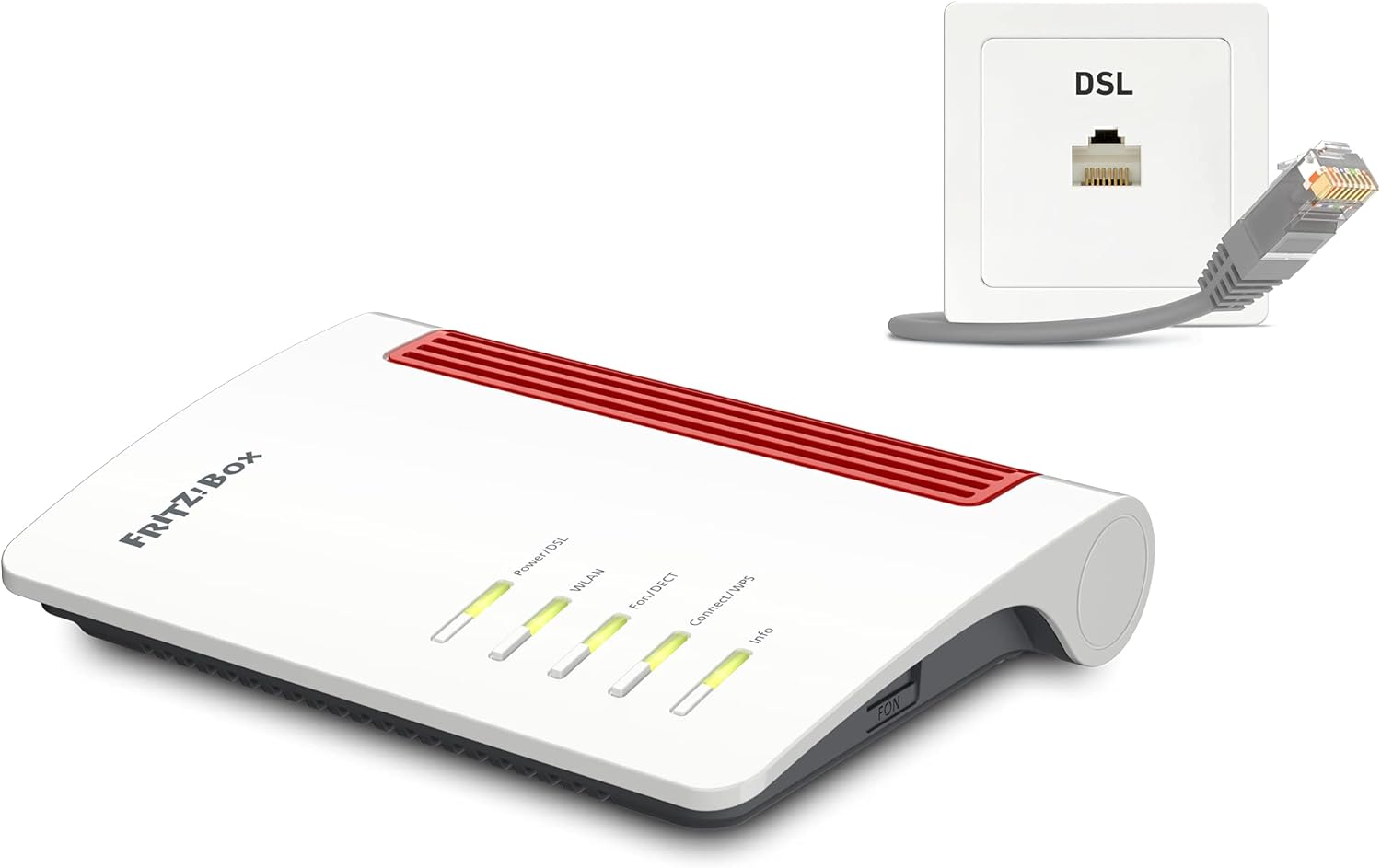 AVM Box 7530 Ax Edition International, Modem Router Wi-Fi 6 Dual Band ...