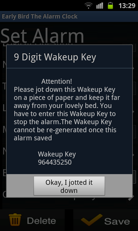 Early Bird Smart Morning Alarm Clock v1.0:Amazon.de:Appstore for Android