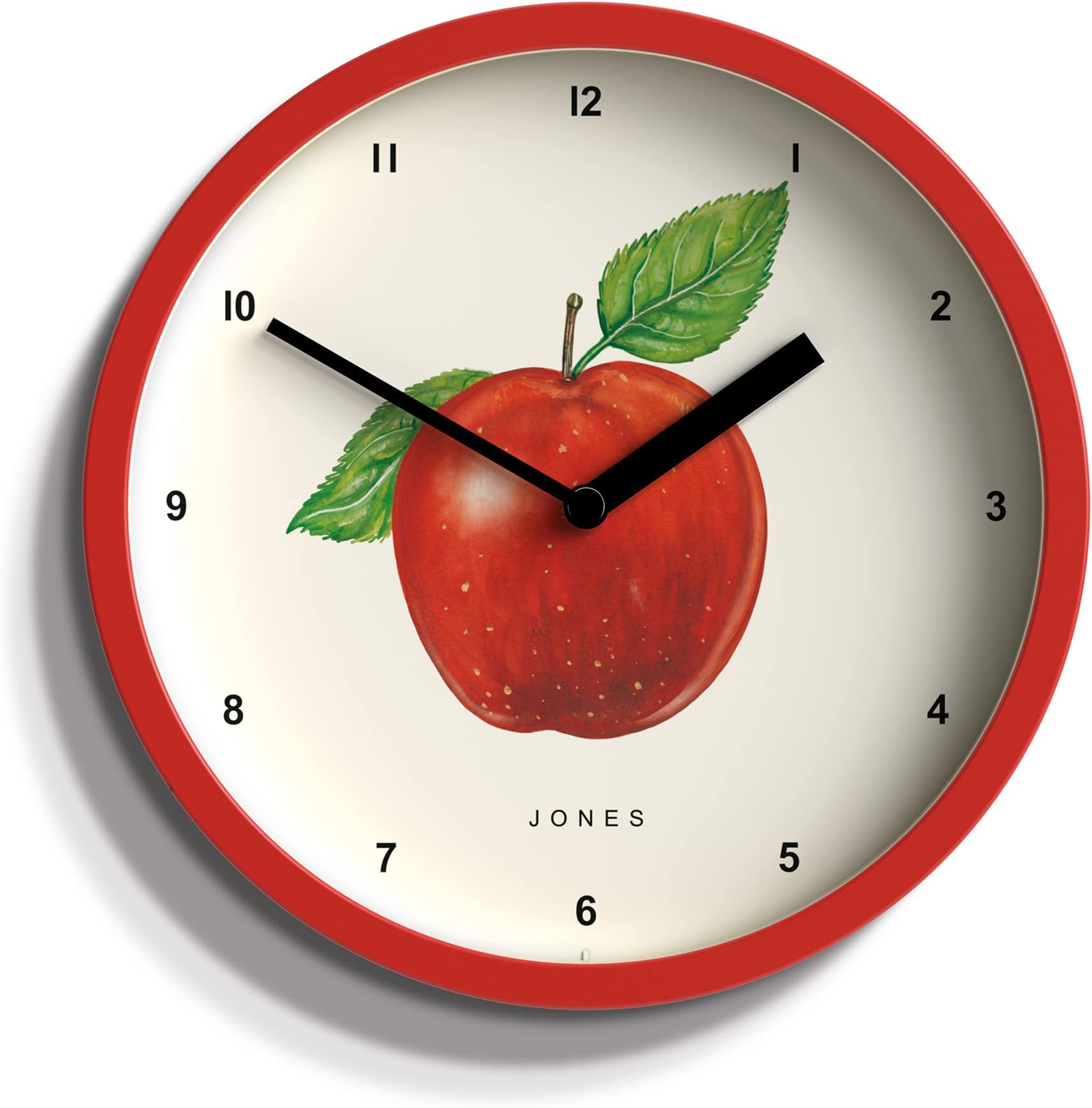 STUNNING SHABBY CHIC RETRO STYLE KITCHEN WALLCLOCK RED : Amazon.co.uk ...