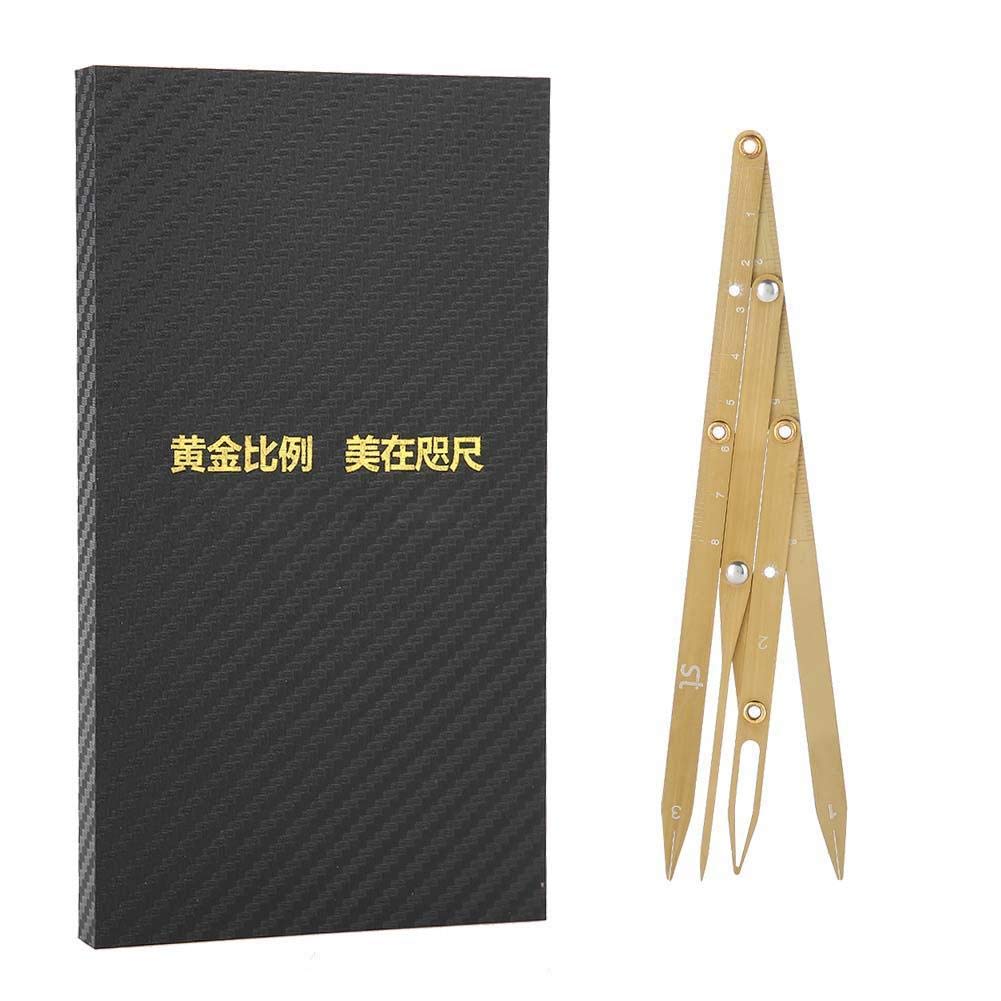 Amazon.com : Sonew Eyebrow Measurement Sliding Eyebrow Ruler Stainless ...