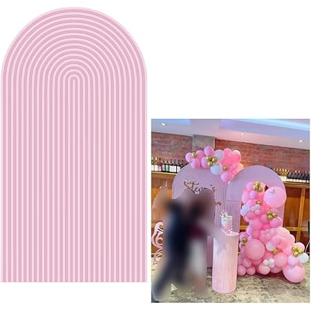 Vincidern Wedding Arch Backdrop Stand Set of 3, Balloon Arch Stand ...