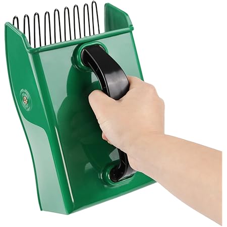 Amazon.com : GUGULUZA Berry Picker with Metallic Comb, Plastic ...