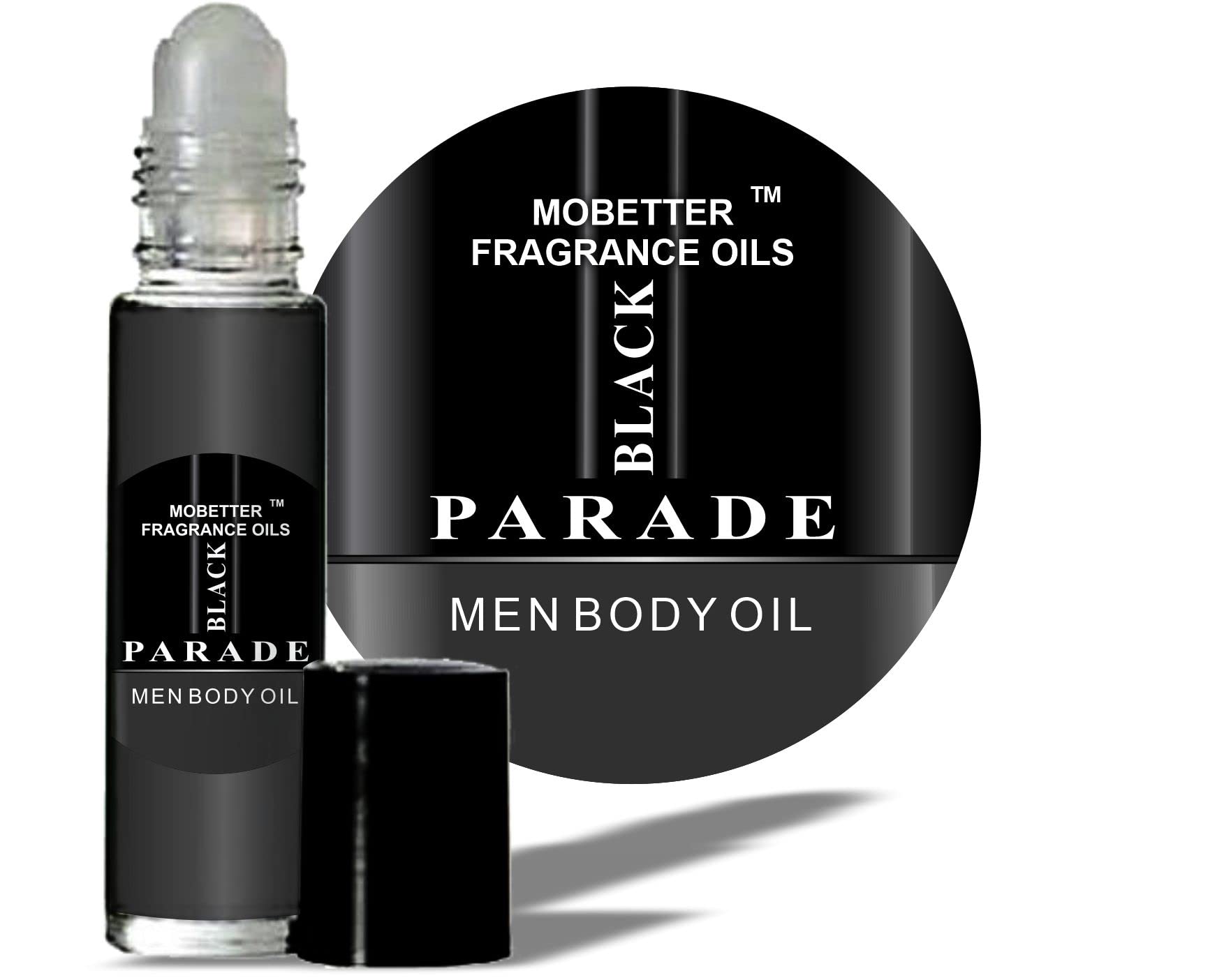Amazon.com : MOBETTER FRAGRANCE OILS Black Parade Cologne Men Body Oil 1/3 oz roll on Glass ...