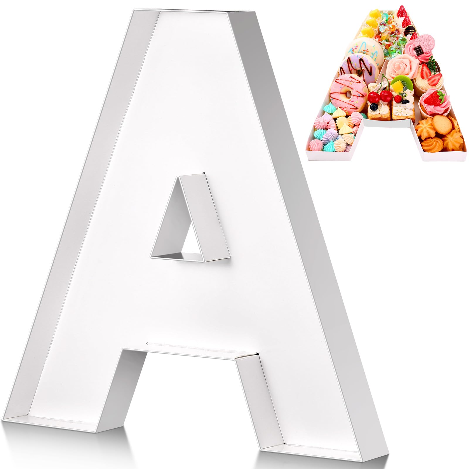 Snapklik.com : Mifoci 13.7" Large Charcuterie Letters Fillable Reusable ...