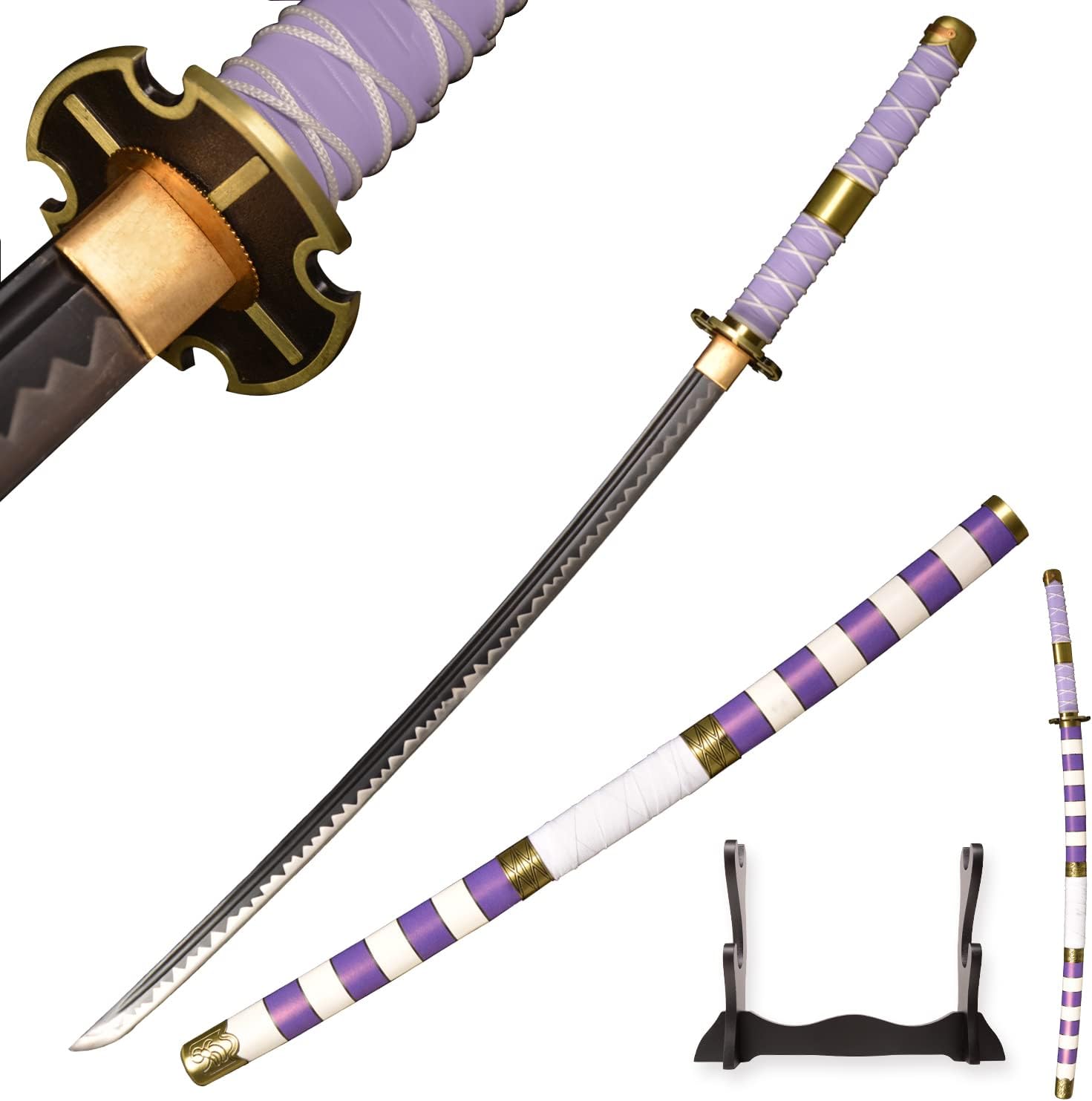 Sword Valley Purple Second-Generation Kitetsu Handmade Version, Cosplay ...