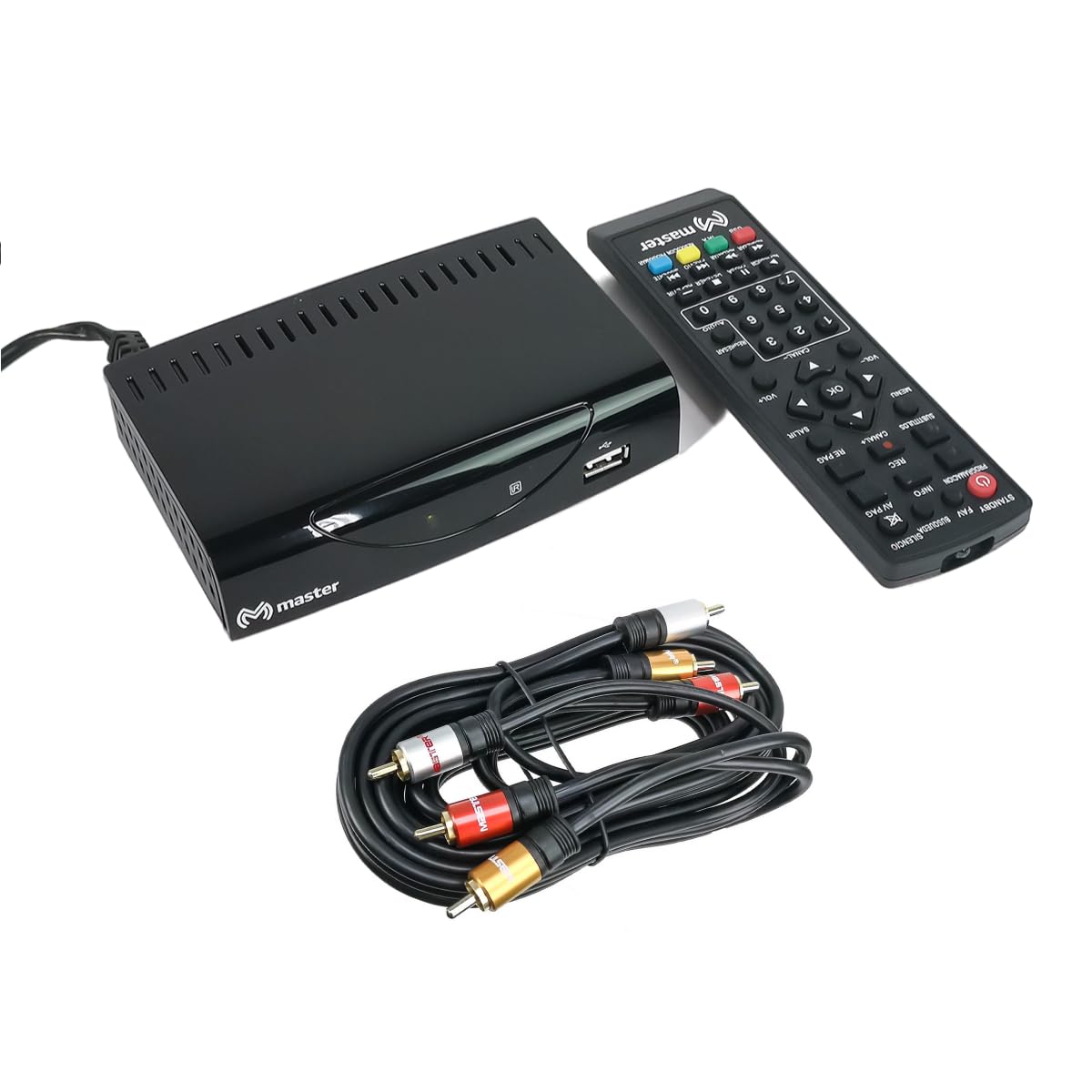 Master Decodificador y Convertidor de Señal de TV Digital a Analógica ...