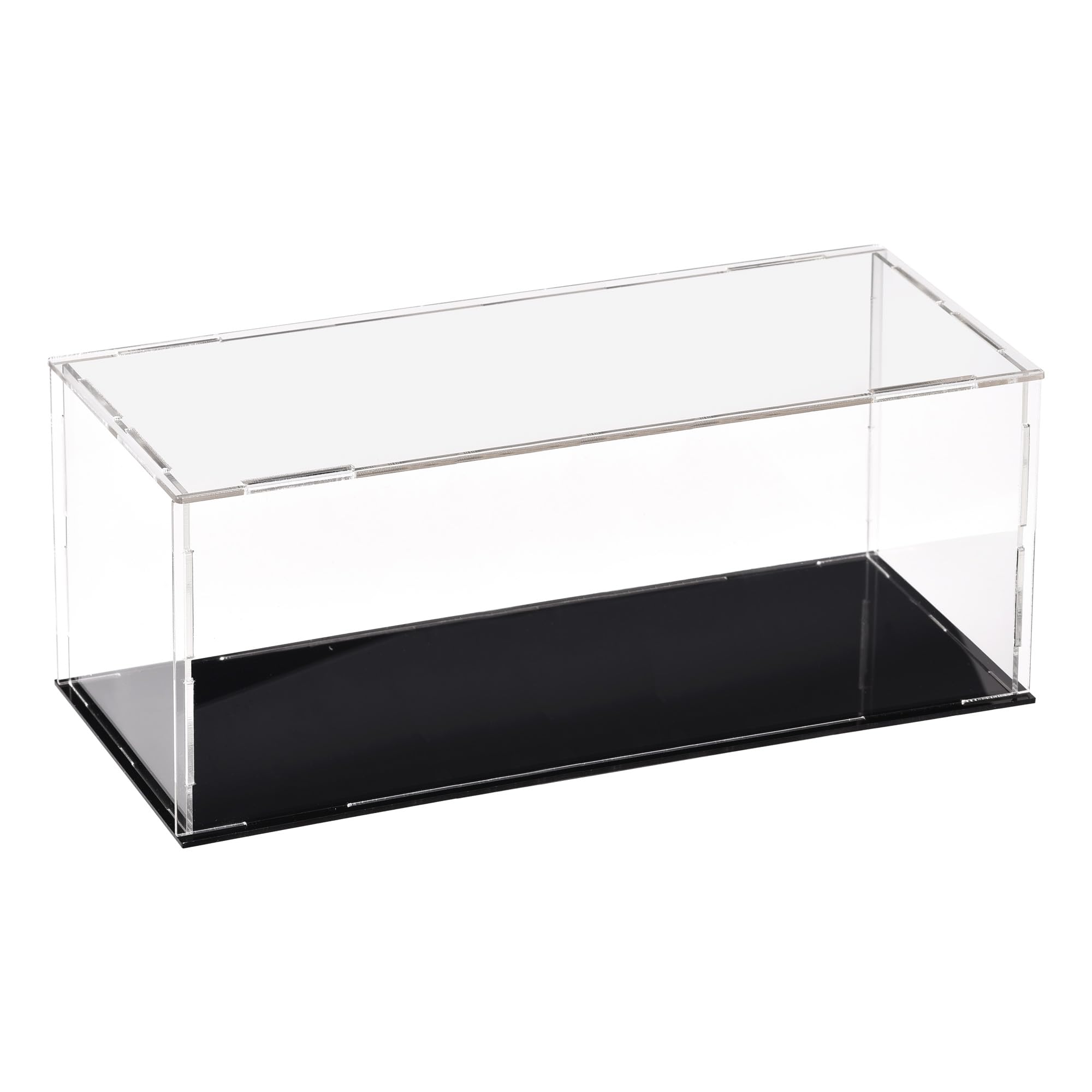 Amazon.com: uxcell Acrylic Clear Display Case Box Dustproof Protection ...