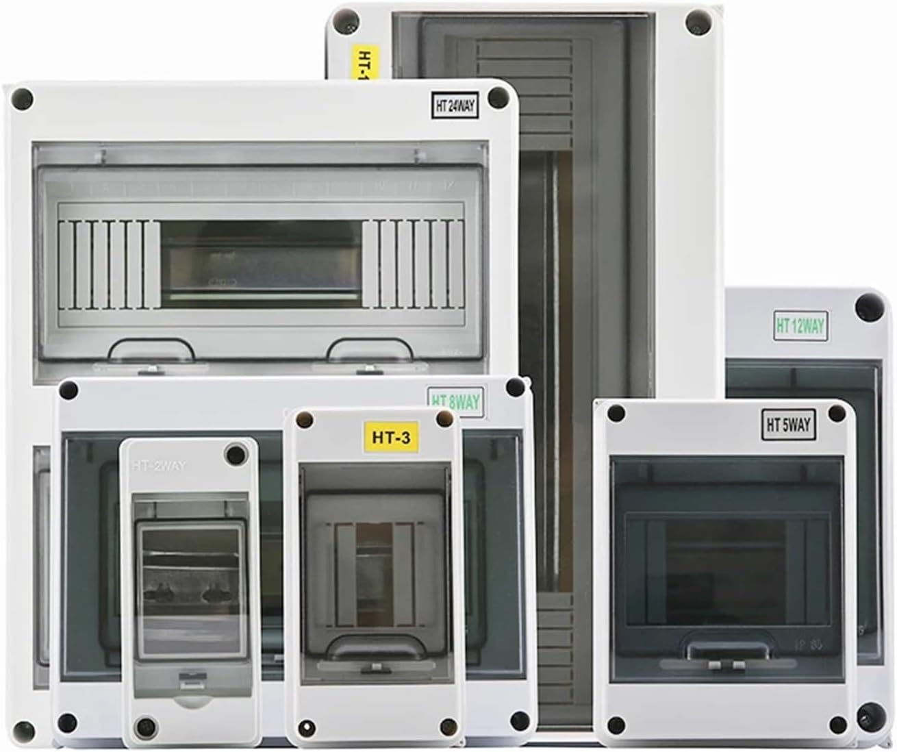 Amazon.com: SHIHUANI Electrical Distribution Box HT Series Junction Box ...