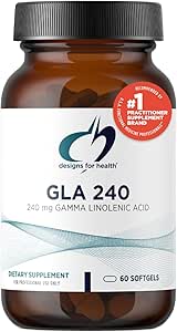 Designs for Health GLA Softgels - 240mg Gamma Linolenic Acid from ...