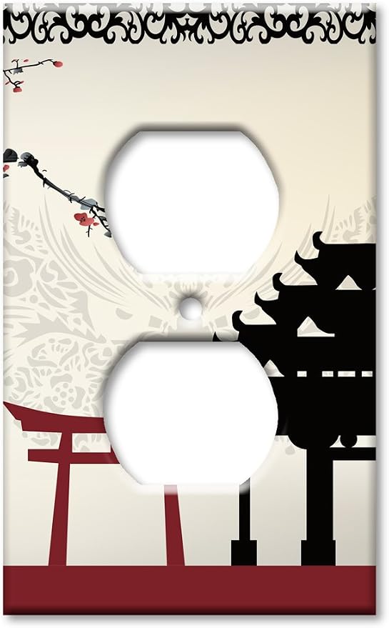 Art Plates Brand Electrical Outlet Wall/Switch Plate - Asian - Amazon.com