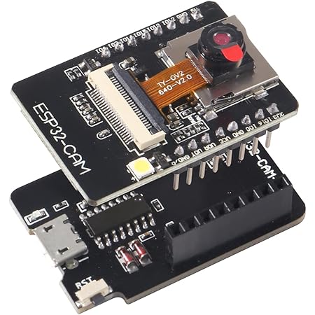 Amazon.com: Aideepen ESP32-CAM W-BT Board ESP32-CAM-MB Micro USB to ...