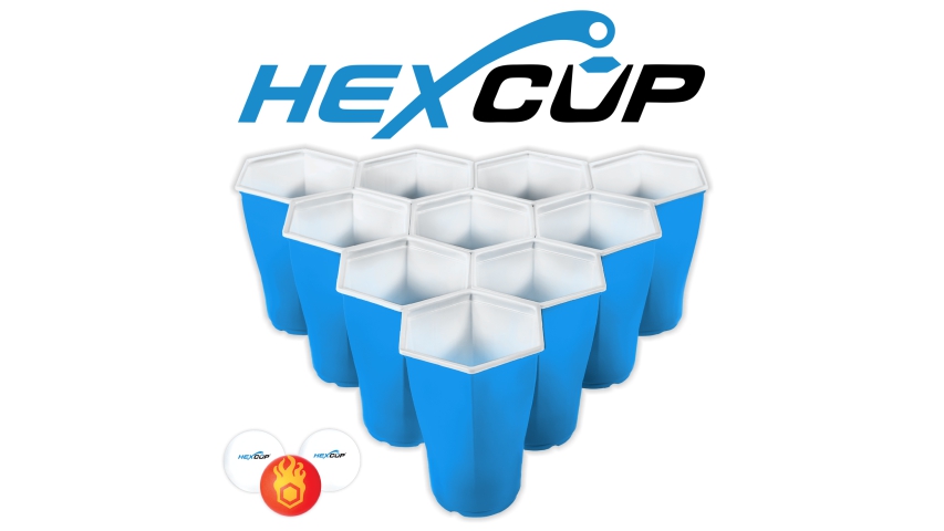 Snapklik.com : HEXCUP - Reusable Party Pong Cup Set By PartyPong - 22 ...