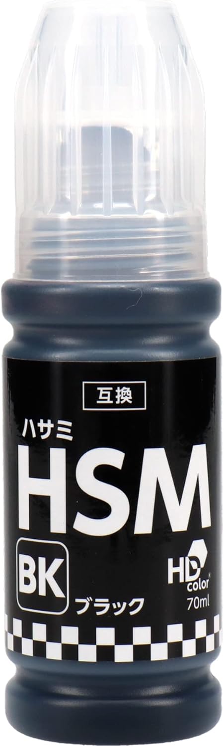 Amazon.co.jp: 【インクのチップス】エプソン(EPSON)用 KSU/HSMシリーズ HSM(ハサミ)互換 ブラック 単品 互換 ...