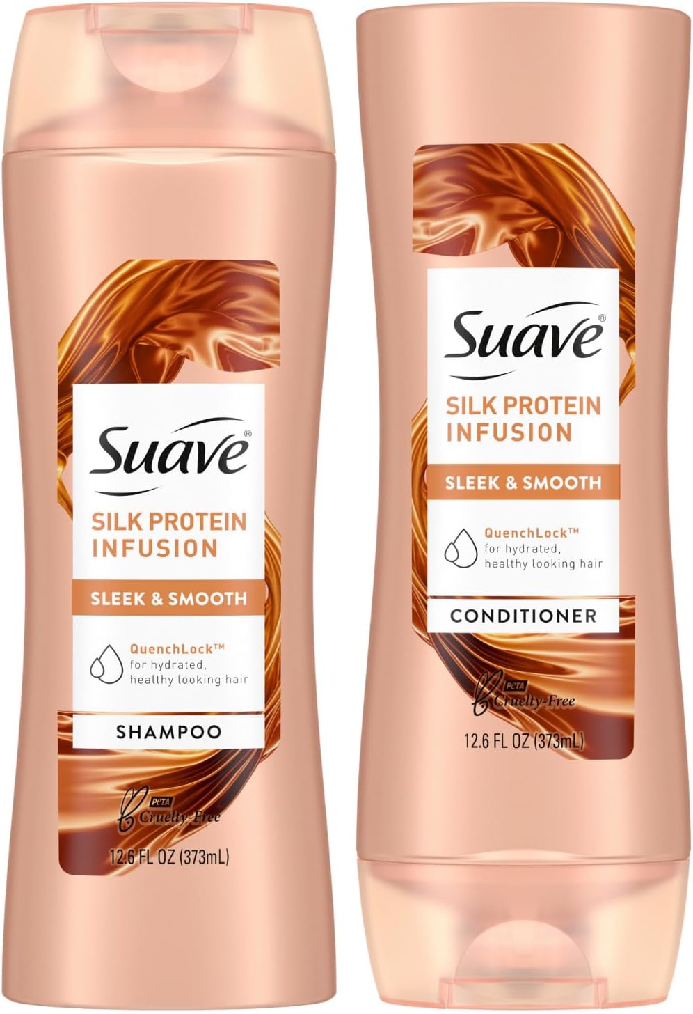 Amazon.com : Suave Silk Protein Infusion Conditioner, Sleek and Smooth ...