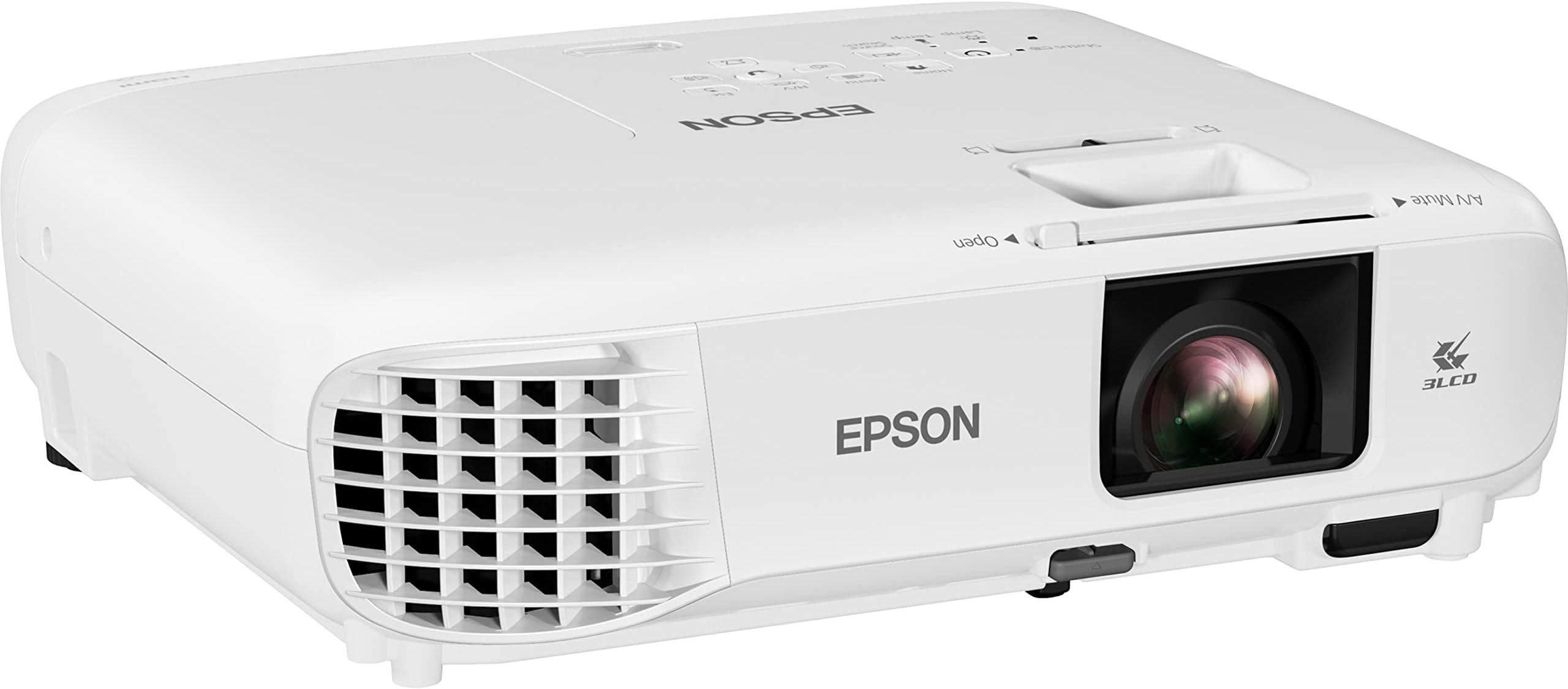 Amazon.com: Epson PowerLite 1781W WXGA, 3,200 lumens color brightness ...