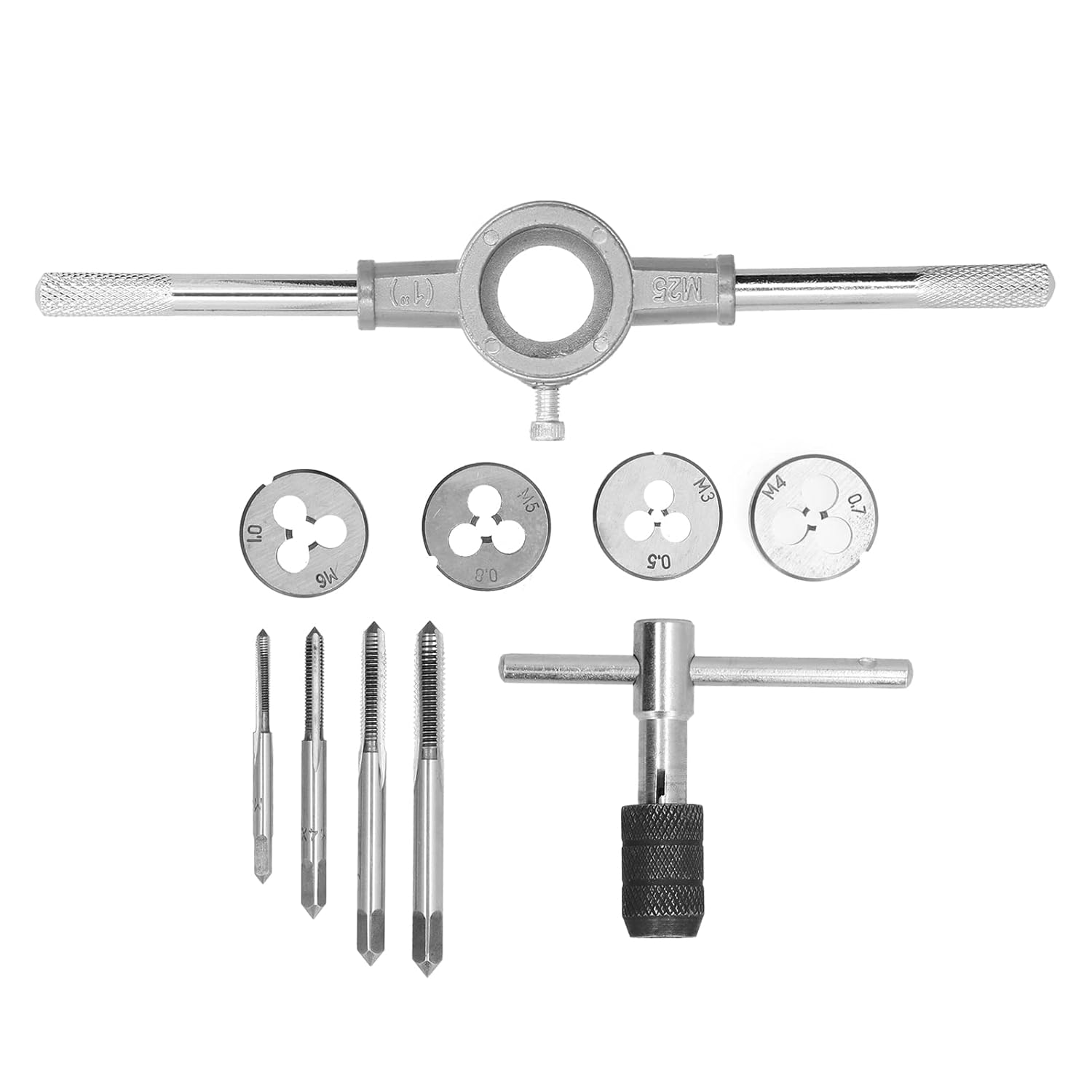 CLAPON Thread Tapping Set, Effective High Hardness Alloy Steel Tap Die ...