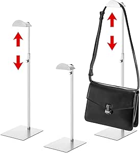 Amazon.com: Hacaroa 3 Pack Purse Display Stand Stainless Steel ...