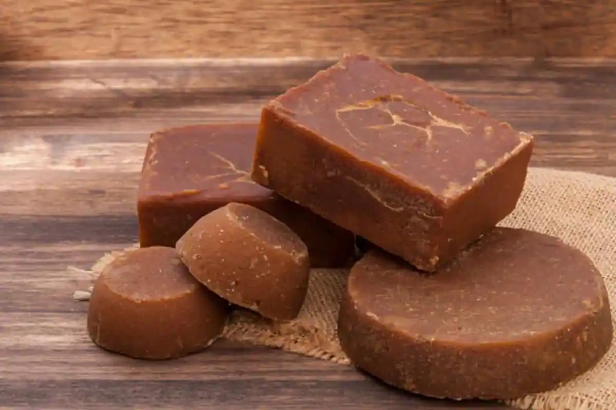 Sish Desi Organic Handmade Date Palm Jaggery (Nolen Gur) 800gm | Khejur ...