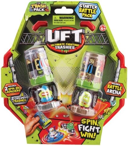 Trash Pack Ultimate Fighting Trashies Battle Arena and Spin Bins ...