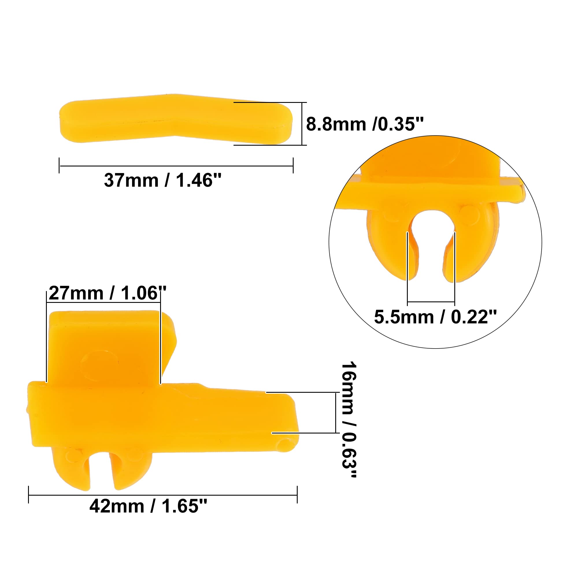 Duck Head Wheel Protectors 6 Set Tire Changer Plastic Inserts - Duck ...