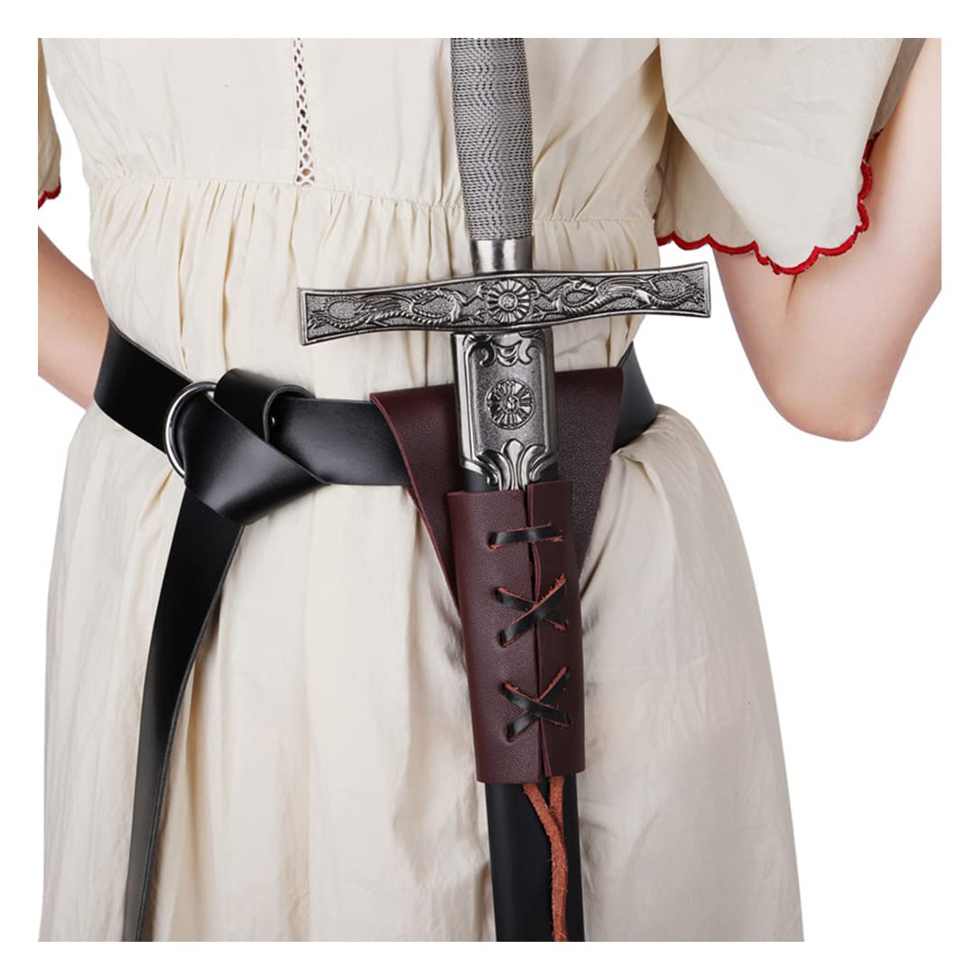 Medieval Leather Sword Frog Viking Dagger Samurai Katana Holster ...