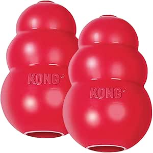 (2 Pack) KONG Classic Dog Toys, Large, Red : Amazon.ca: Pet Supplies