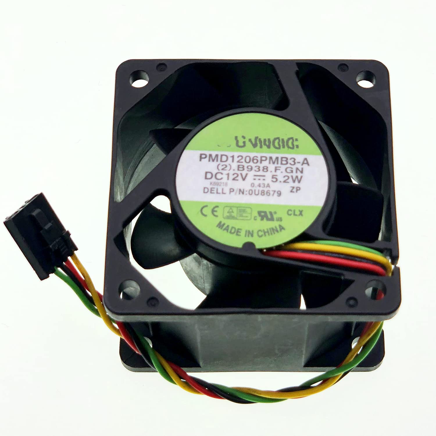 Amazon.com: for PMD1206PMB3-A SUNON Fan, DC12V 5.2W 60x60x38mm Server ...
