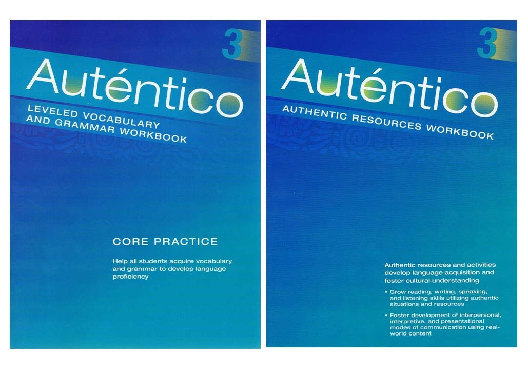 (Level 3) Autentico 2018 Leveled Vocabulary and Grammar Workbook ...